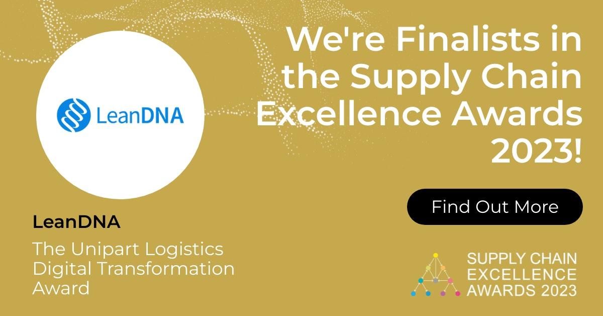 LeanDNA Named Digital Transformation Award Finalist
